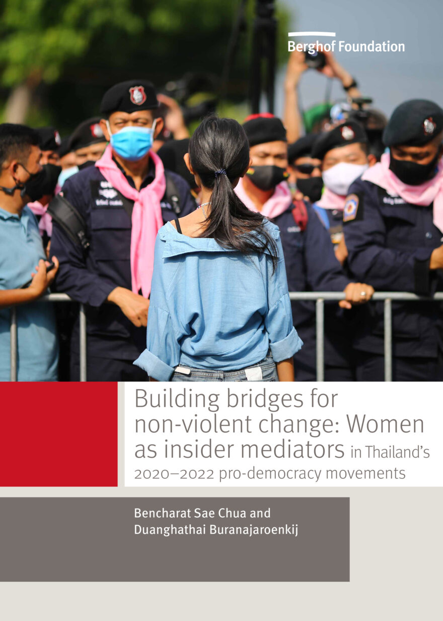 Building bridges for non-violent change - Berghof Foundation